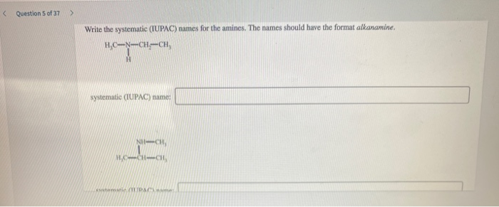 Solved Write the systematic (IUPAC) | Chegg.com