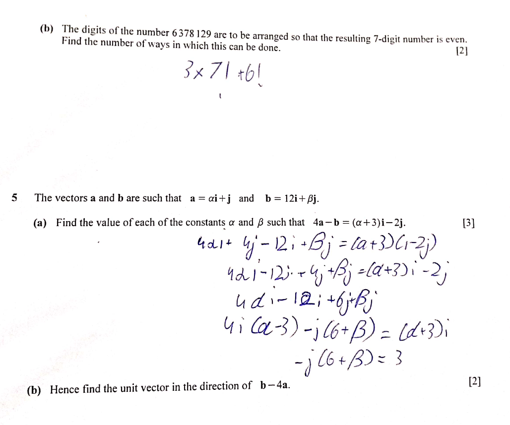 Solved B The Digits Of The Number 6378 129 Are To Be Chegg