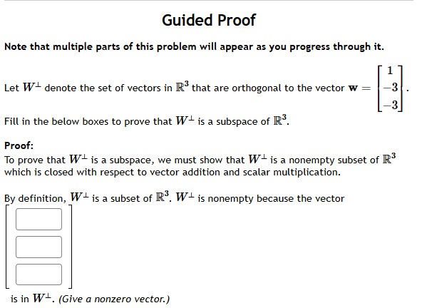 Solved Guided Proof Note that multiple parts of this problem | Chegg.com