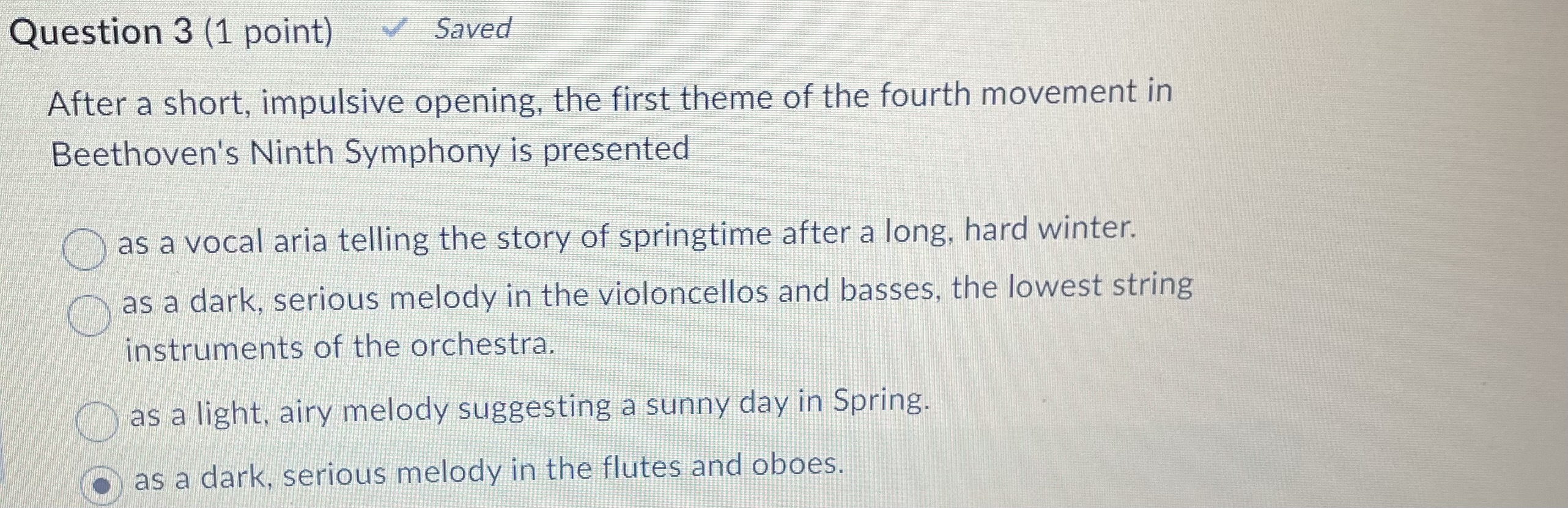 Solved Question 3 (1 ﻿point)After a short, impulsive | Chegg.com