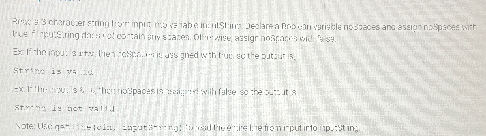 Solved Read A 3 Character String From Input Into Variable 1576
