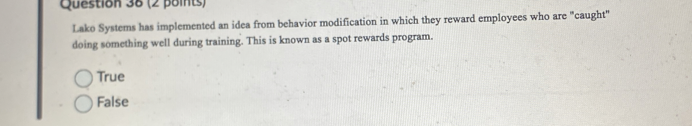 Solved Lako Systems has implemented an idea from behavior | Chegg.com