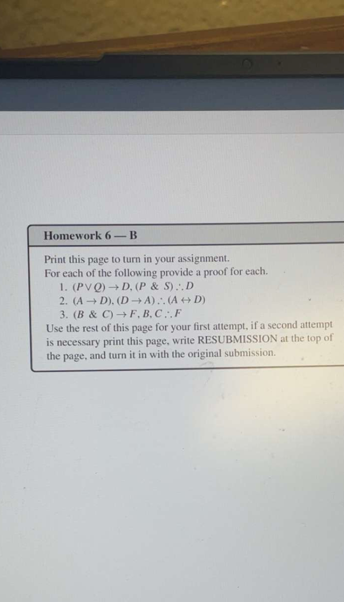Solved Homework 6 - ﻿BPrint this page to turn in your | Chegg.com