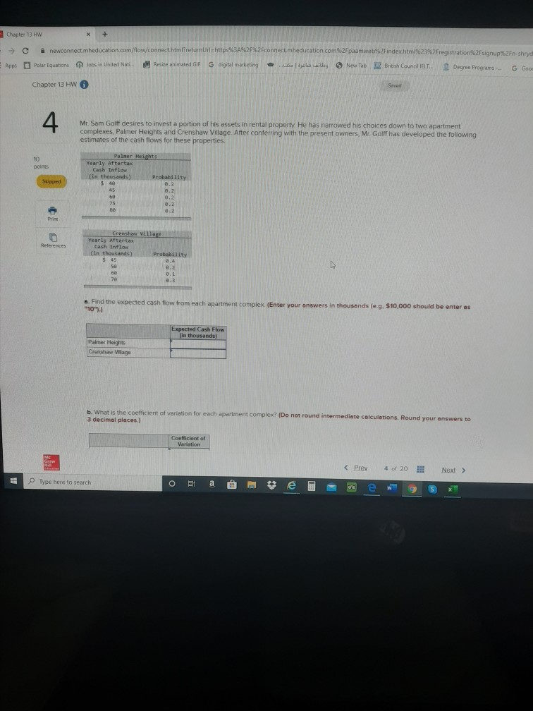 Solved Chapter 13 HW c Apes n | Chegg.com