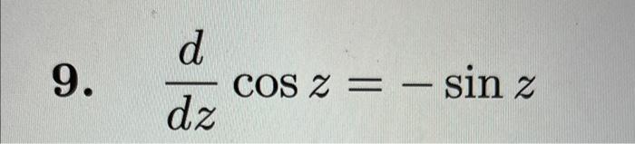 Solved Let us look at sinz and cosz for pure imaginary z, | Chegg.com