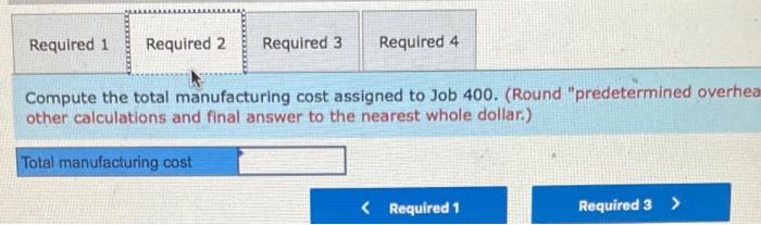Solved Exercise 2-12 (Static) Computing Predetermined | Chegg.com
