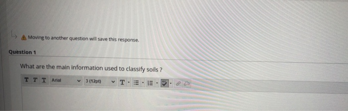 Moving to another question will save this response. | Chegg.com