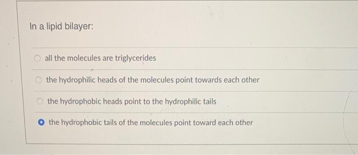 Solved Which of these statements is not compatible with the | Chegg.com