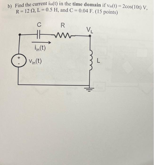 Solved a) Write the node voltage phasor domain equations | Chegg.com