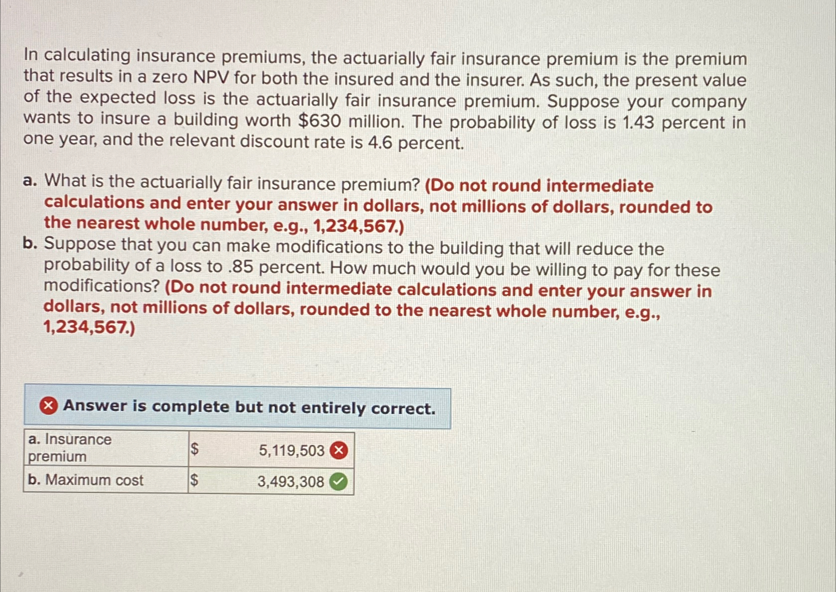Solved In calculating insurance premiums, the actuarially | Chegg.com