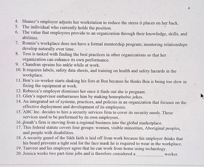 Solved Part B: MATCHING EXERCISE Matching Exercise (5 marks | Chegg.com