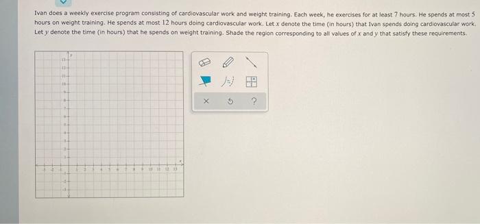 Solved Ivan does a weekly exercise program consisting of | Chegg.com