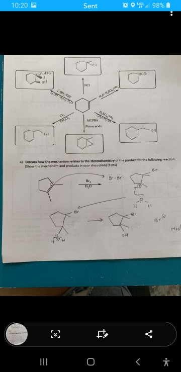 Solved 10:20 PM Sent 604.98% Hic of HCI TH 10,00 W.50, CE | Chegg.com