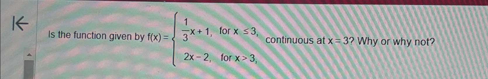 Solved Is the function given by | Chegg.com