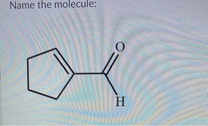 Solved Name the molecule: NS N(CH3)2 Name the molecule: | Chegg.com