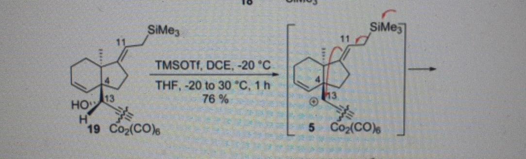 Solved SiMe3 SiMe3] TMSOTI, DCE, -20 °C THF, -20 to 30 °C, 1 | Chegg.com