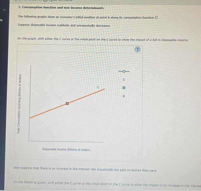 Solved 3. Consumption function and non-income determinants | Chegg.com