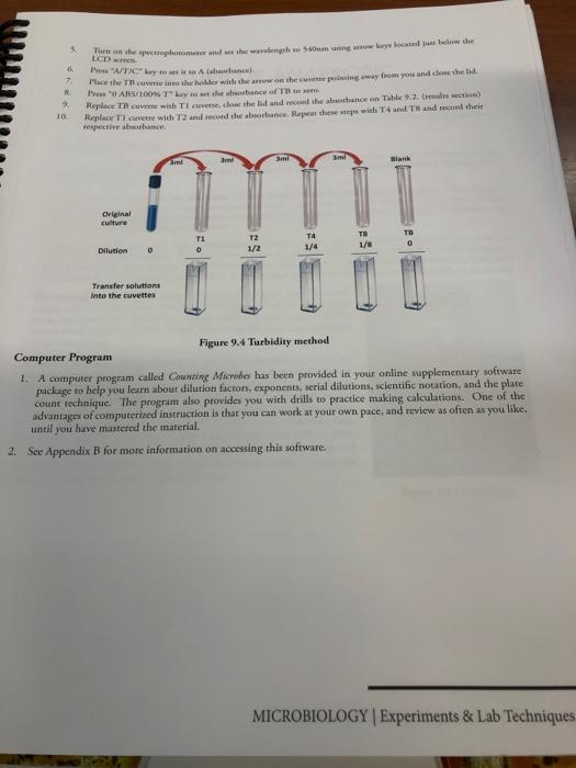 Solved RESULTS Plate Count Technique 1. To determine the | Chegg.com