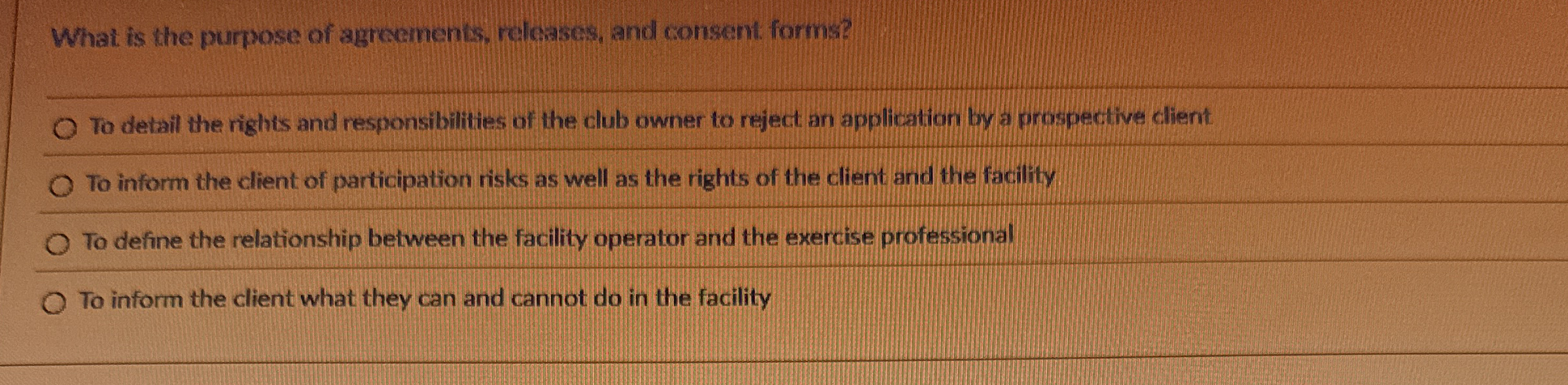 Solved What is the purpose of agreements, reloases, and | Chegg.com