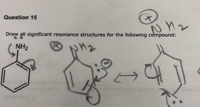 Solved Question 14 Draw all significant resonance structures | Chegg.com