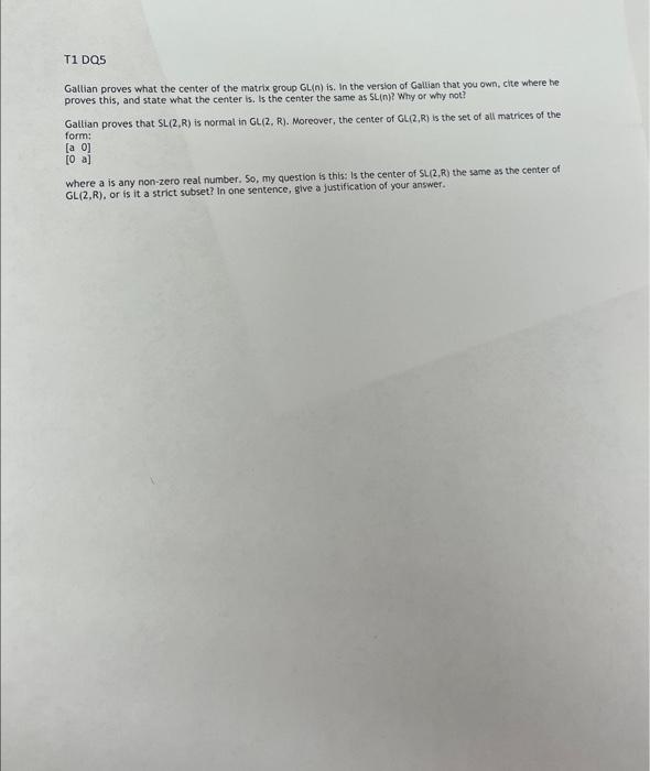 Solved Topic 1 DQ ? We asain loosely introduce some notions | Chegg.com