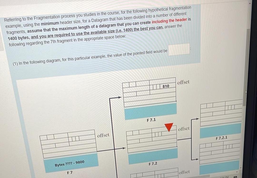 Solved Referring to the Fragmentation process you studies in | Chegg.com