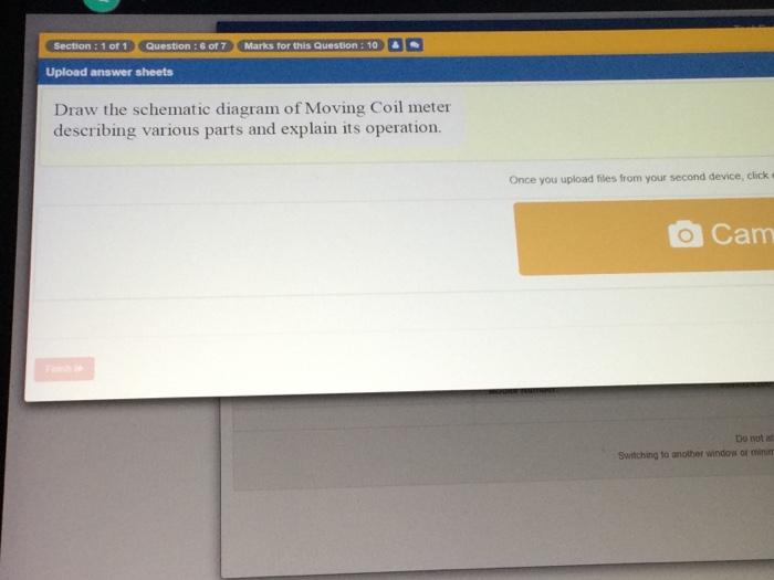 Solved Section 1 Of 1 Question 6 Of 7 Marks For This
