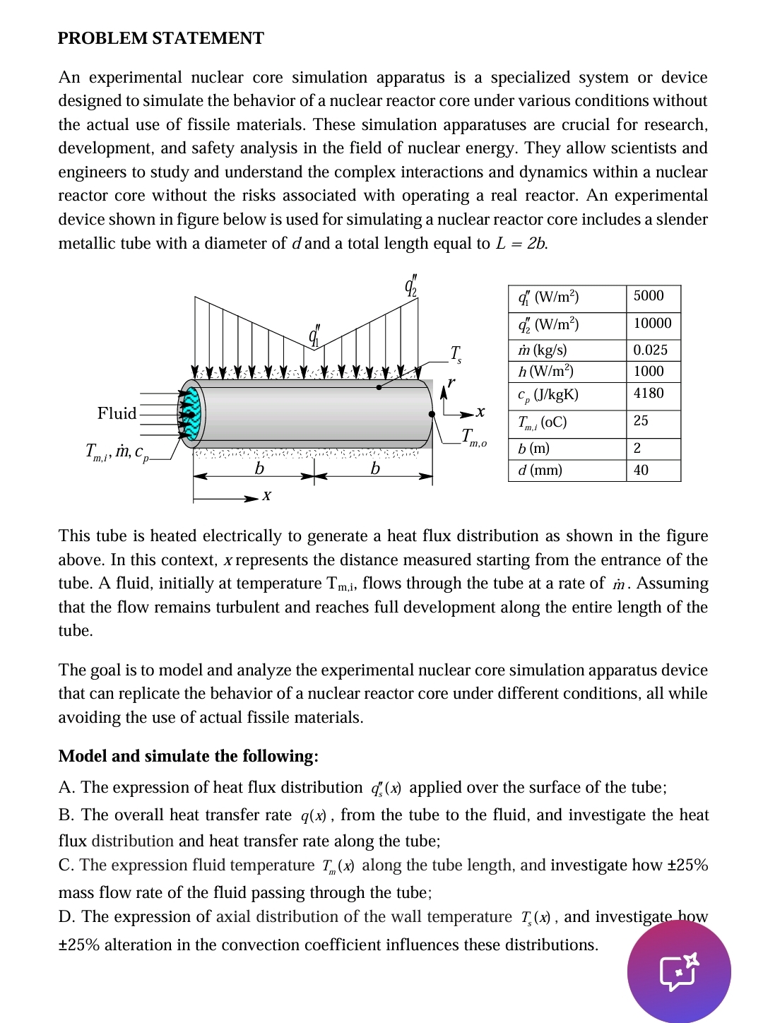 [Solved]: PROBLEM STATEMENT An experimental nuclear