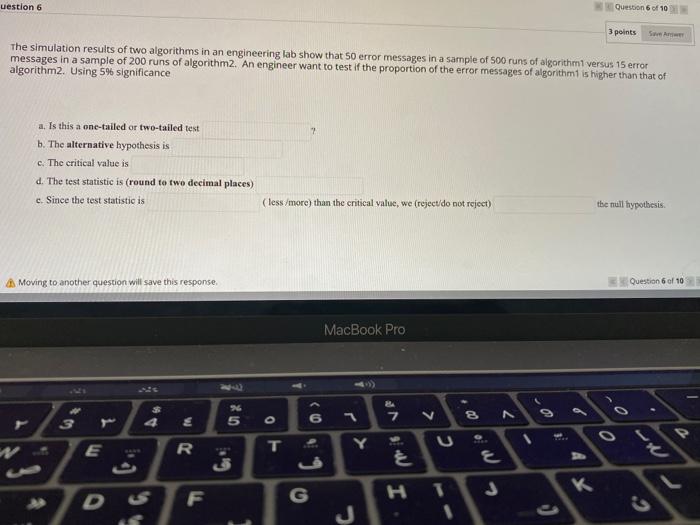 Solved uestion 6 Question 6 of 10 3 points The simulation | Chegg.com Solved uestion 6 Question 6 of 10 3 points The simulation | Chegg.com