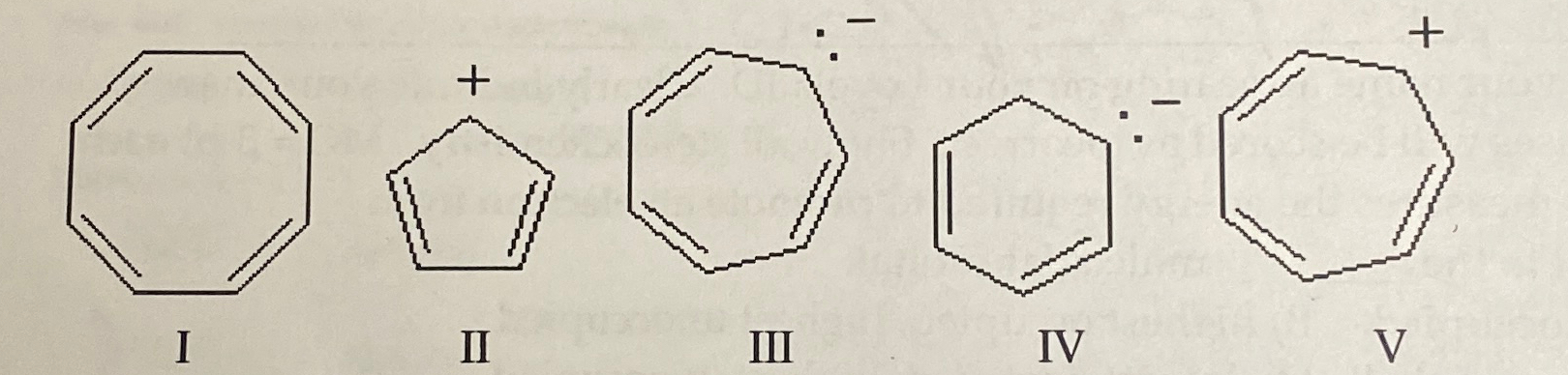 Solved Which of the following structures is aromatic? | Chegg.com