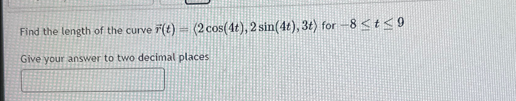 Solved Find the length of the curve | Chegg.com