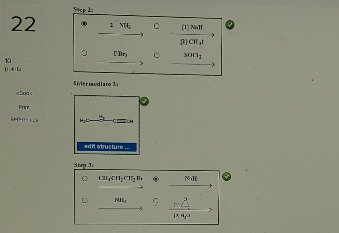 Solved Devise a synthesis of CH3CH2C≡CCH2CH2OH using | Chegg.com