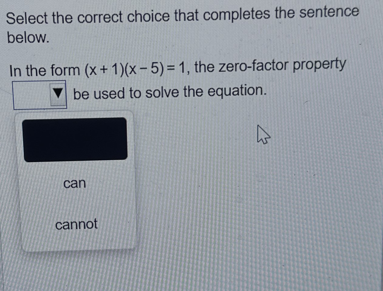 Solved Select the correct choice that completes the sentence | Chegg.com