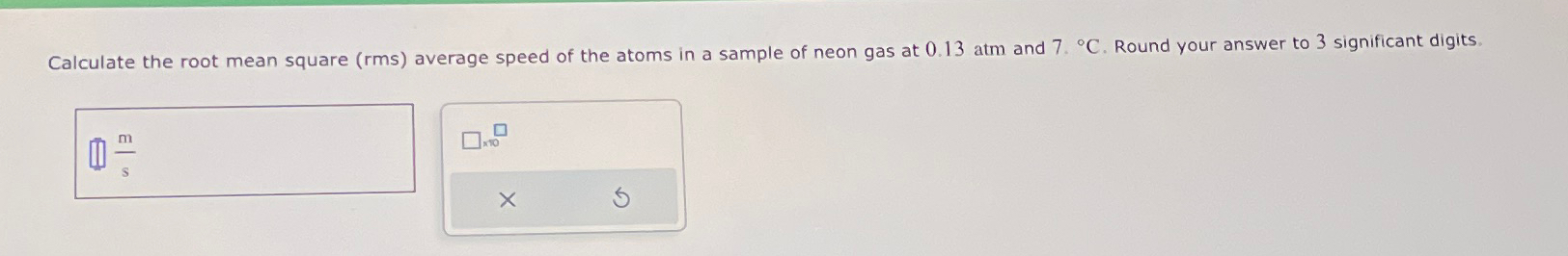 Solved Calculate the root mean square (rms) ﻿average speed | Chegg.com