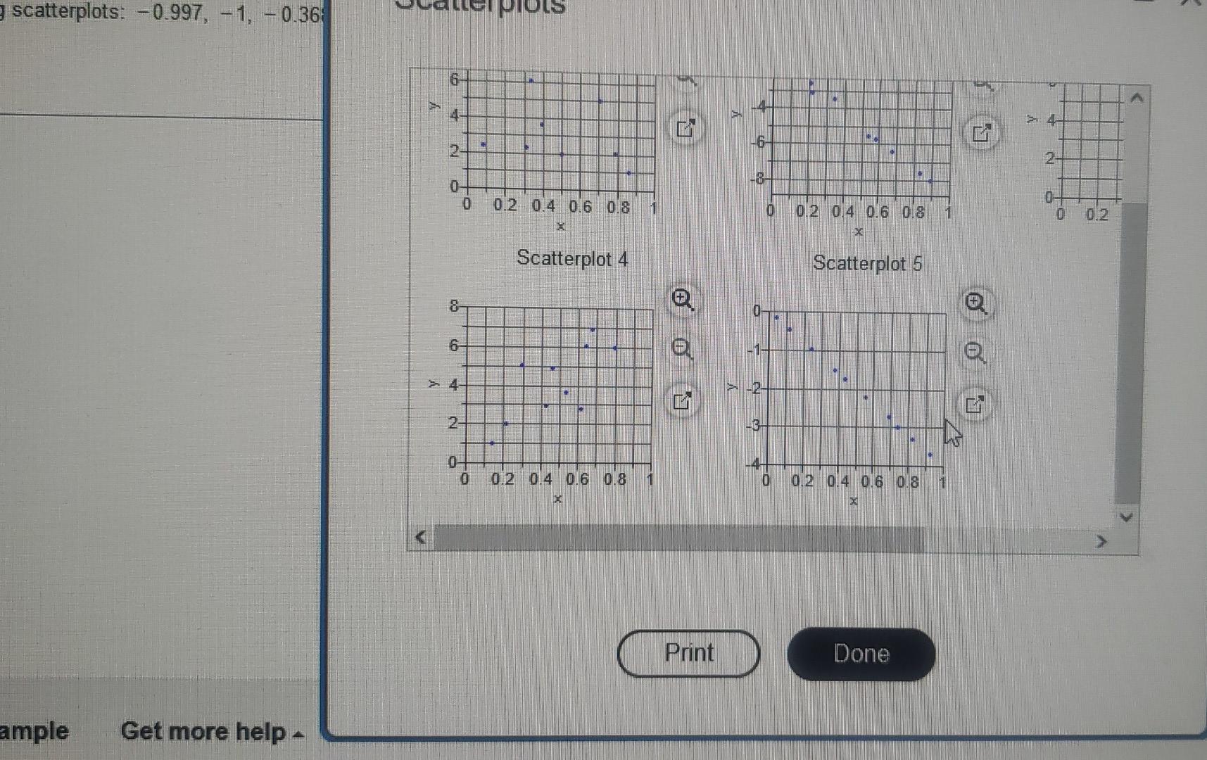 Solved Match these values of r with the accompanying | Chegg.com
