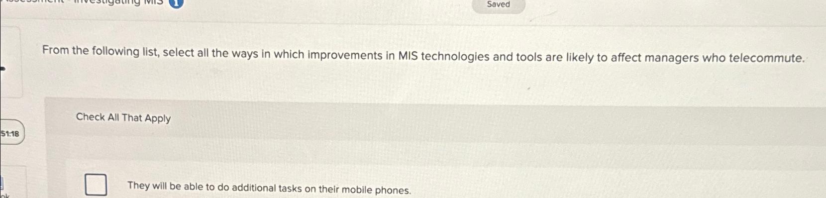 Solved From the following list, select all the ways in which | Chegg.com