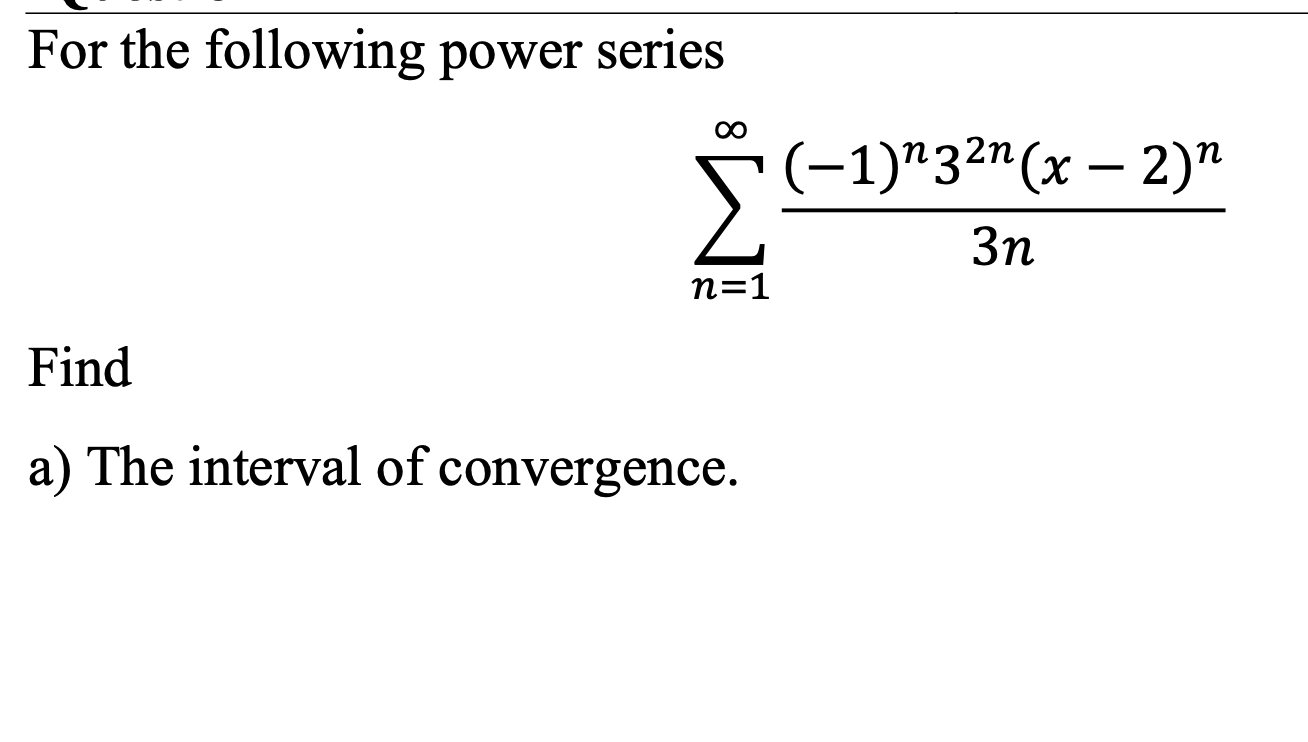 Solved For the following power | Chegg.com
