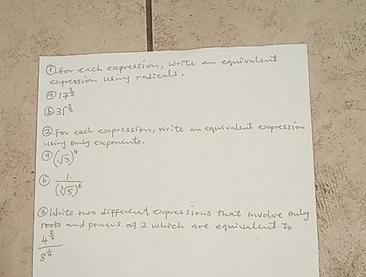 Solved (1) ﻿For evel expersion, write an equivicleat | Chegg.com