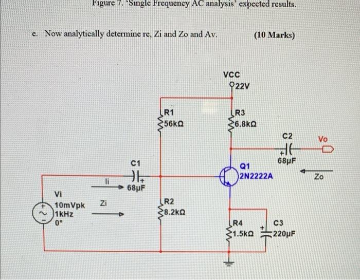 Solved Figure 7 Single Frequency Ac Analysis Expected