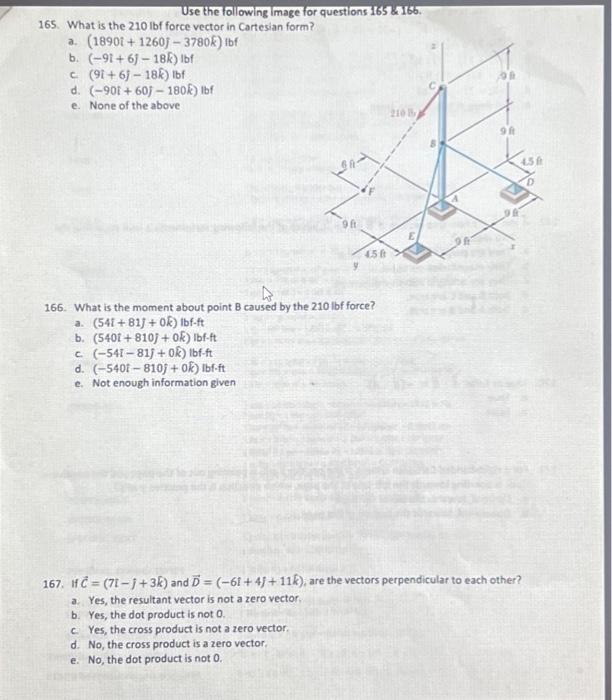 Solved A 1890t 1260j−3780k Fb B −9i 6j−18k Lbf C