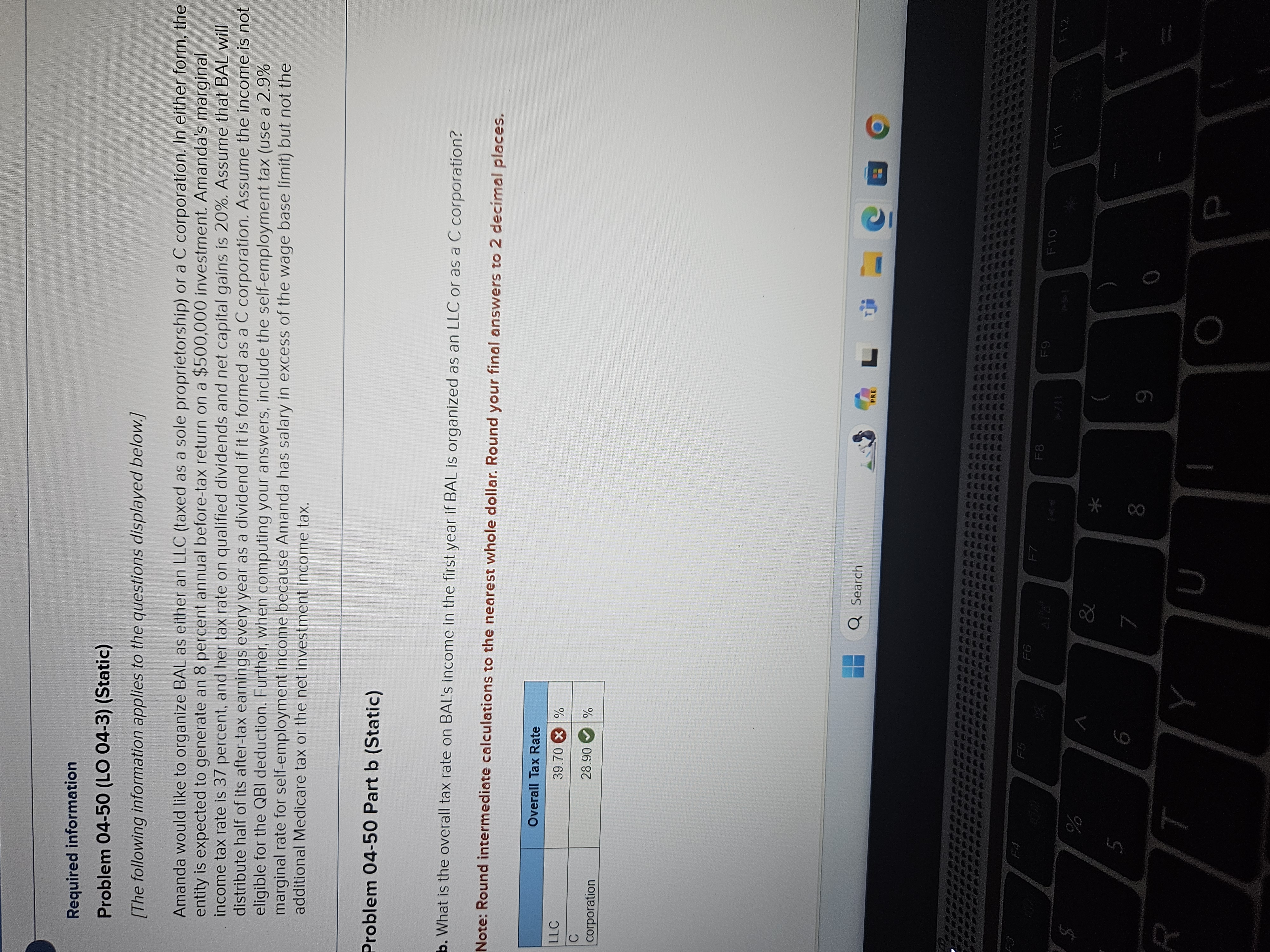 Solved Required informationProblem 04-50 (LO | Chegg.com