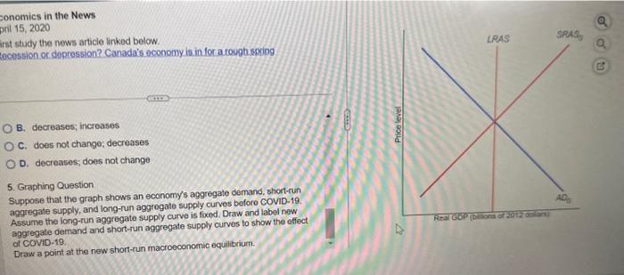 Solved 5. Graphing Question Suppose that the graph shows an | Chegg.com