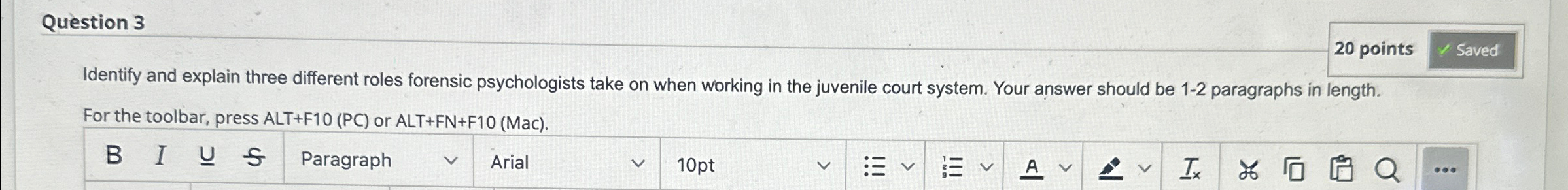 Solved Question 320 ﻿pointsIdentify and explain three | Chegg.com
