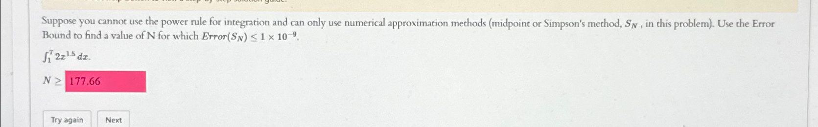 Solved Suppose you cannot use the power rule for integration | Chegg.com