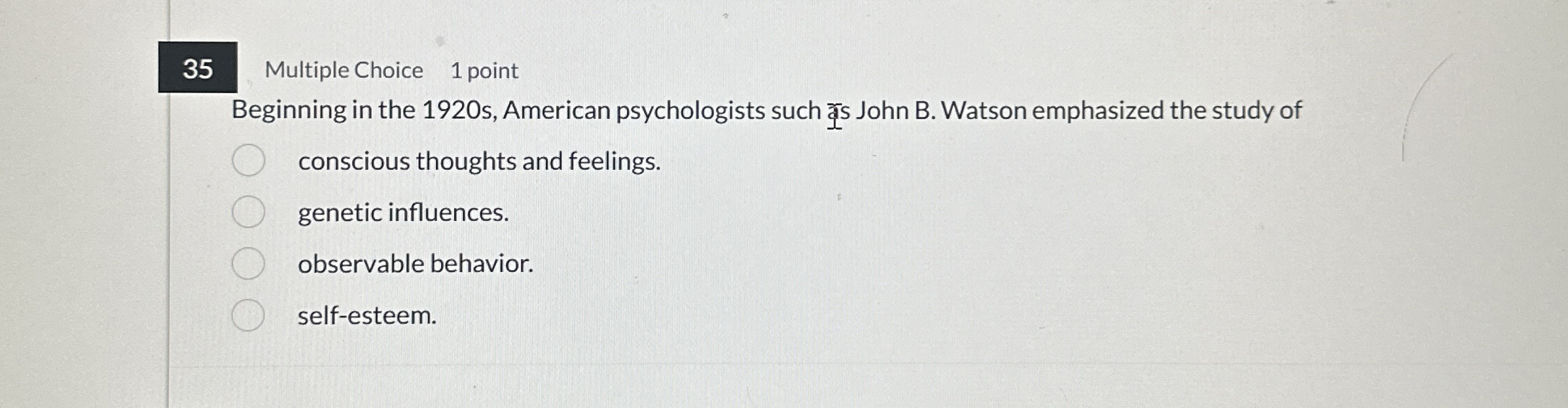 Solved 35Multiple Choice1 ﻿pointBeginning in the 1920s, | Chegg.com