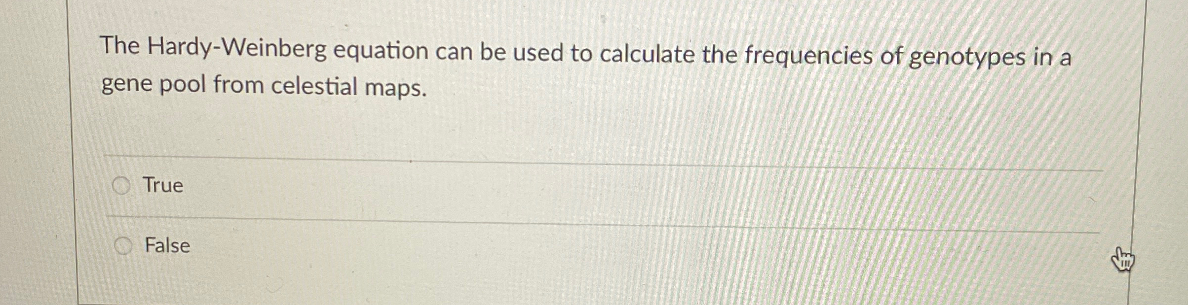 Solved The Hardy Weinberg Equation Can Be Used To Calculate