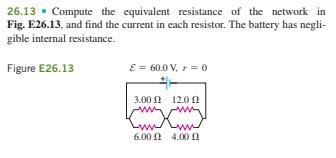 [Solved]: Compute the equivalent resistance of the network i