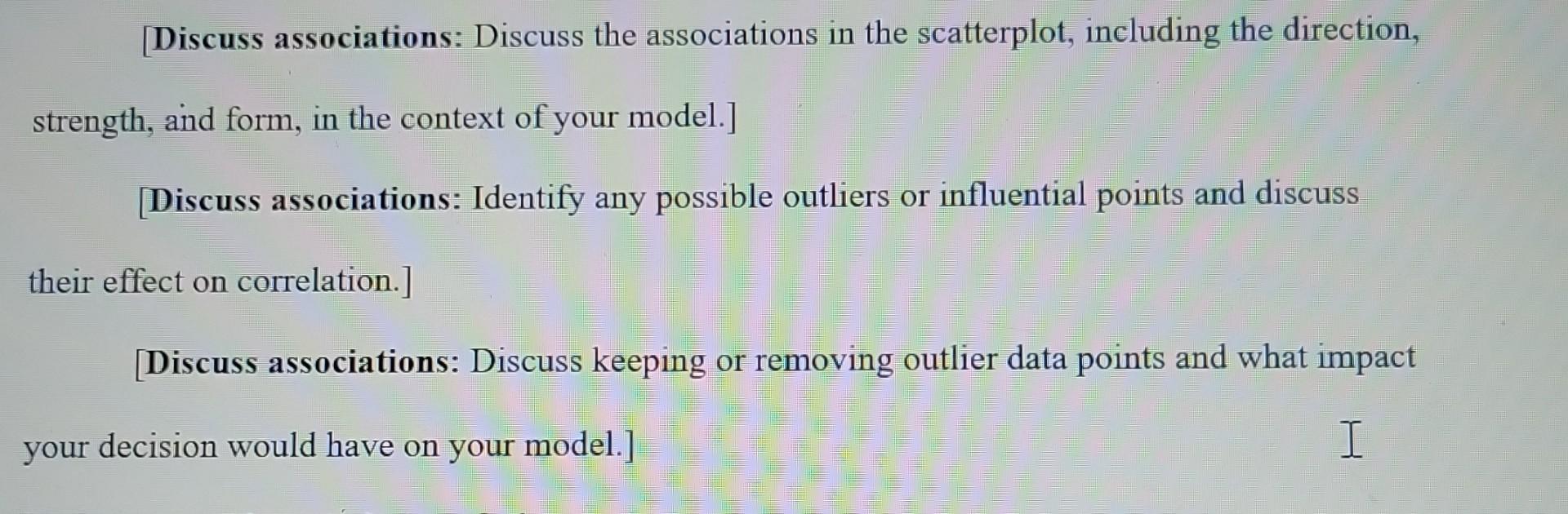 Solved [Discuss associations: Discuss the associations in | Chegg.com