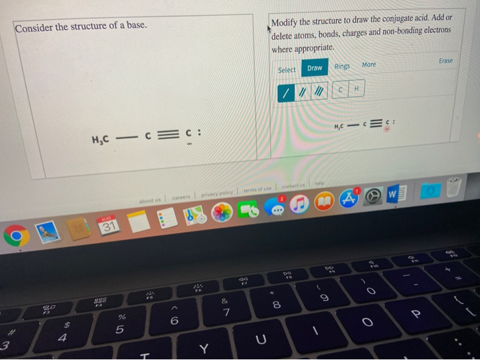 Solved Consider the structure of a base. Modify the | Chegg.com