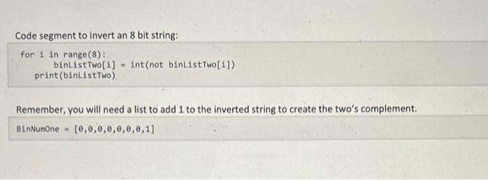 Solved Objective: Use basic Python statements to create a | Chegg.com